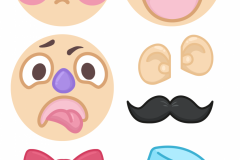 Printable Dress Up Paper Doll with Emotions | Amax Kids