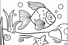 Fish Coloring Pages and Fish Paper Craft for Kids | Amax Kids