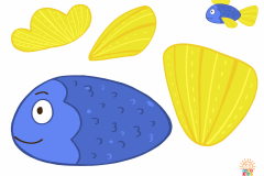 Fish Coloring Pages and Fish Paper Craft for Kids | Amax Kids