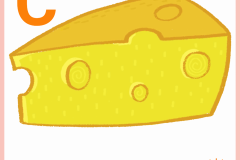 Printable flashcards for kids – Food | Amax Kids