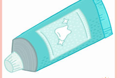 Printable flashcards for kids – Bathroom | Amax Kids