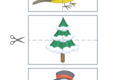 Printable winter puzzles for kids | Amax Kids