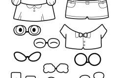 Printable Dress Up Game – Fruits and Vegetables | Amax Kids