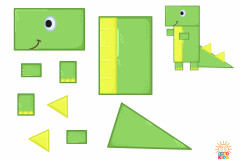 Shape Dinosaurs – Simple and Fun Activity for Kids | Amax Kids