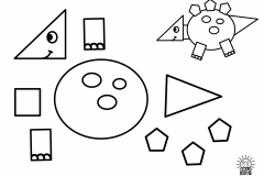 Shape Dinosaurs – Simple and Fun Activity for Kids | Amax Kids