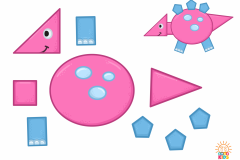 Shape Dinosaurs – Simple and Fun Activity for Kids | Amax Kids