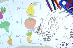 Printable Fruits and Vegetables Puzzle for Kids | Amax Kids