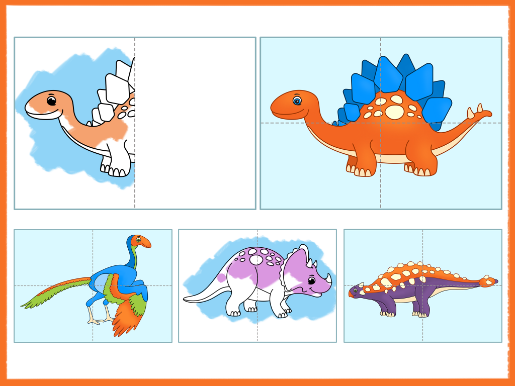 Dinosaur puzzles for kids | Amax Kids