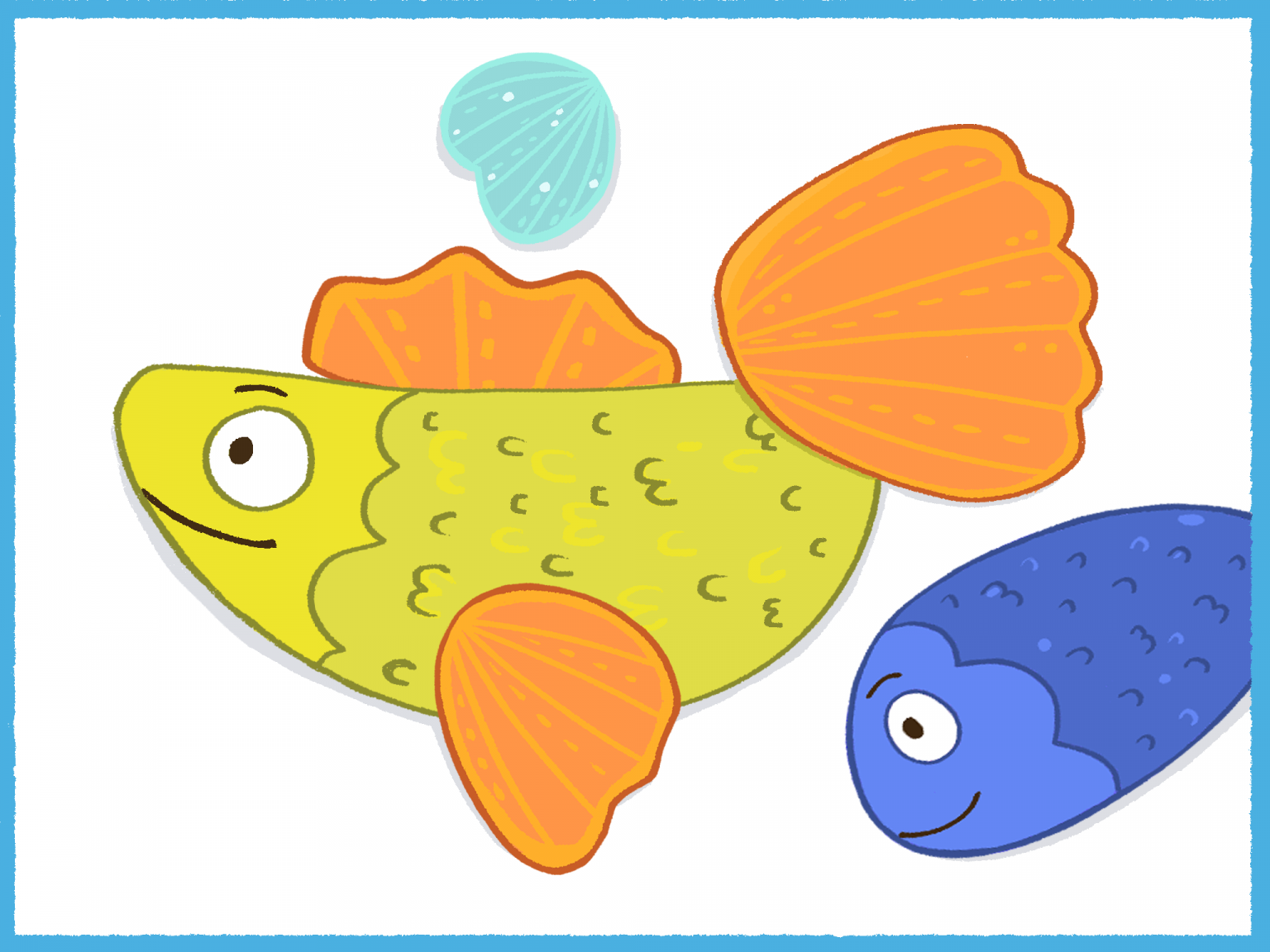 Fish Coloring Pages and Fish Paper Craft for Kids | Amax Kids