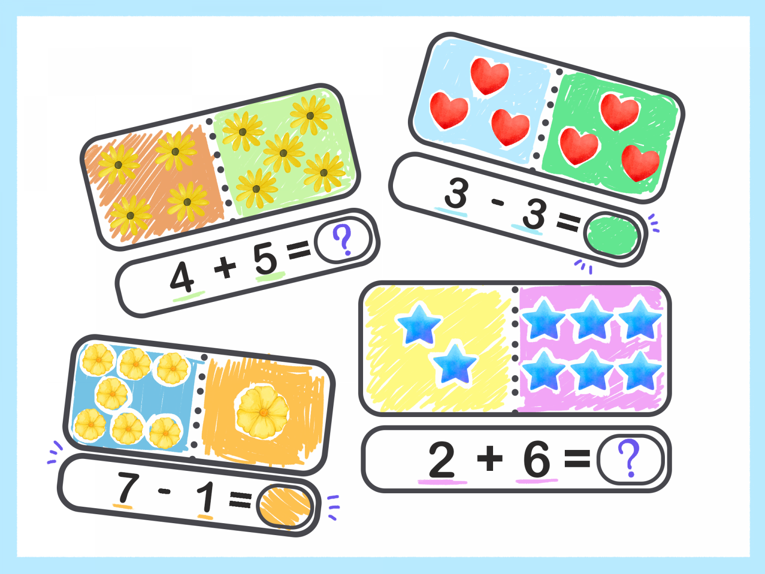 Printable Math Worksheets for Kids | Amax Kids